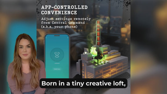 HOM Smart Chernobyl Humidifier - Miniature Power Plant Inspired Air Hu ...